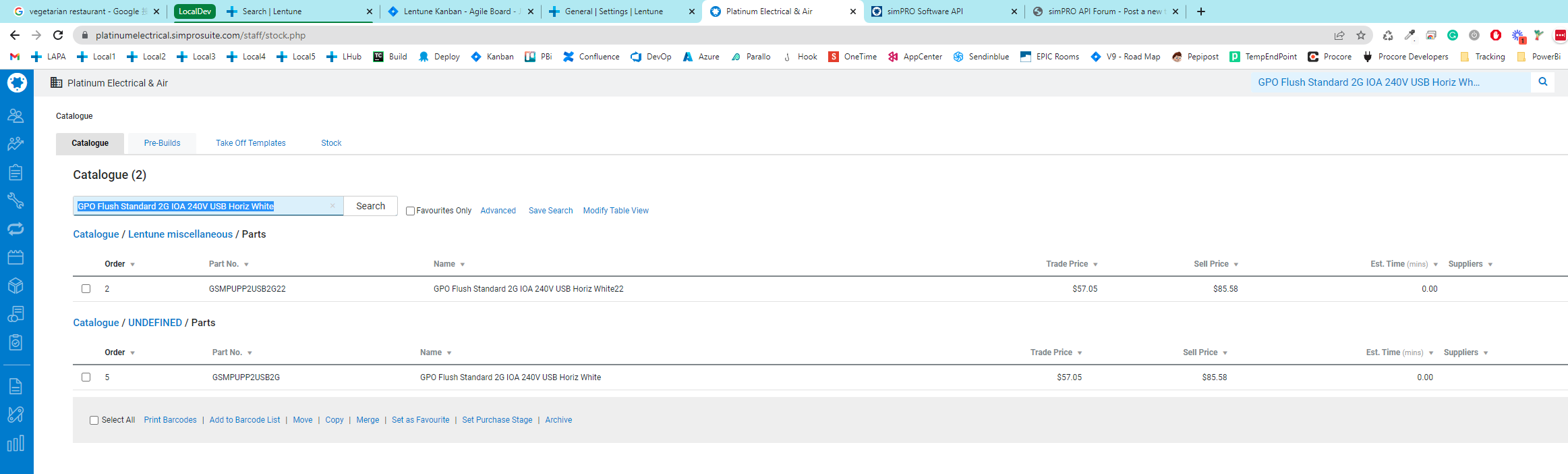 Catalog created in different catalog group need help !!!! - simPRO API ...